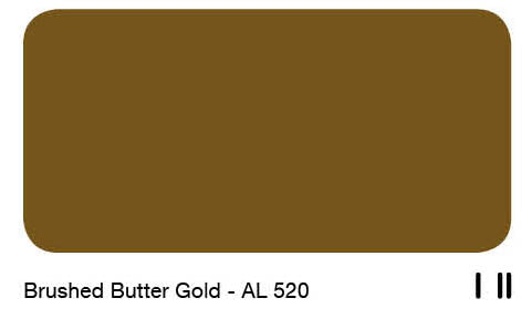 Brush Butter Gold AL520 (ALSTRONG) — Golden Lock Co