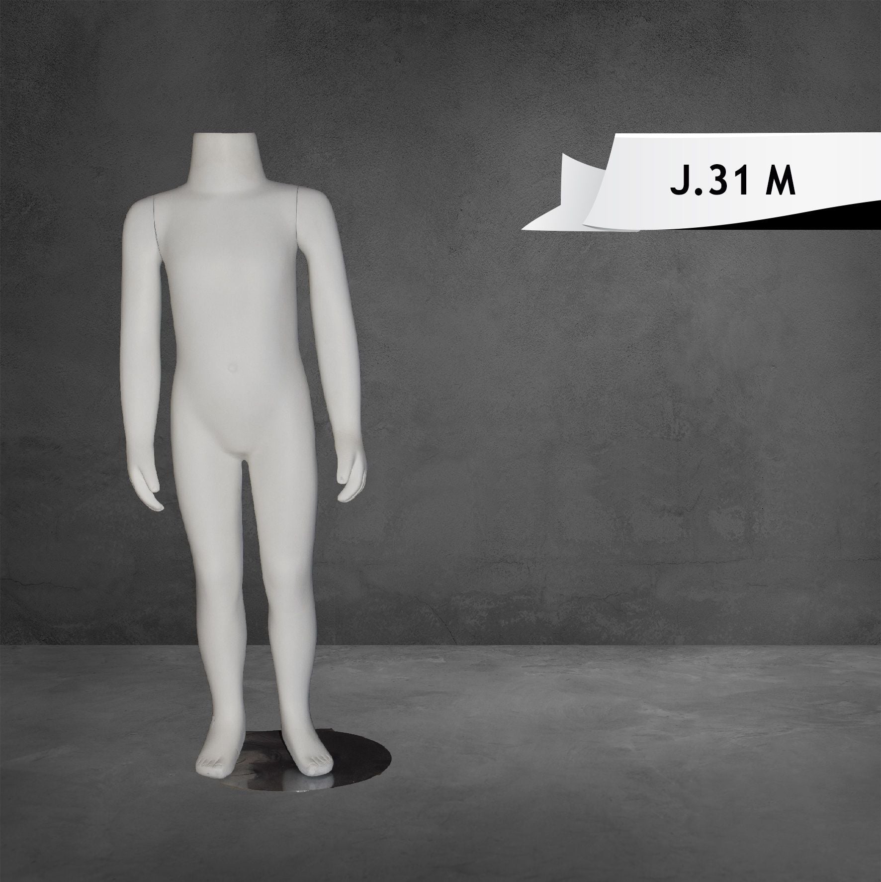 Headless Mannequin Kids White Color – Golden Lock Co